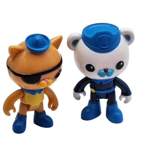 Mattel | Toys | Octonauts 20 Set Of 2 Captain Barnacles Bear Kwazii Cat ...